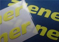 China Custom Light Yellow Heat Transfer Labels for Garment Eco-Friendly High Adhesion 80-120 Characters for sale