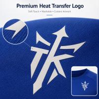 China Custom Matte Metallic Silver Washable Heat Transfer Clothing Labels for Polo Shirts and Sportswear for sale