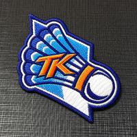 China Custom Embroidered Football Patches with Team Logo for Jerseys and Sportswear for sale