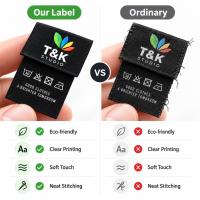 China Custom Fabric PVC Labels with 3D Raised Logo for Clothing and Apparel Brands for sale