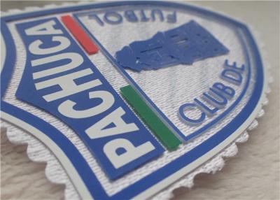 China Custom 3D Silicone Clothing Patches Multi-Color Tatami Flocking Heat Transfer Labels 40°C Wash for sale