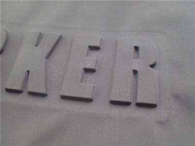 China Custom High Frequency Fashion 3D Pattern Or  Logo For Garment,Bags for sale