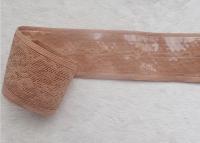 China Non Slip Sewing Jacquard Elastic Band Lace Bra Straps Trimming for Belly Pants 2cm Width for sale