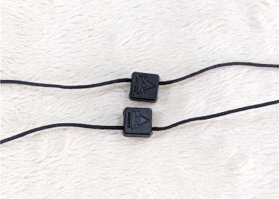 China Custom Brand Logo Nylon Hang Seal Plastic String Tag for Clothing & Shoes - Multiple Material Options & Custom Sizes for sale