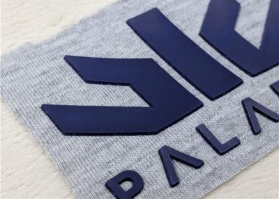 China Custom 3D Silicone Heat Transfer Labels for Sportswear - 40+ Wash Cycles at 40°C, 155°C Application Temperature for sale