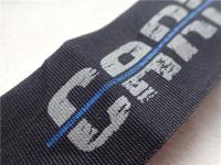 China 37mm Flat Nylon Cord Strap Non Elastic Luggage Accessories with Custom Logo Printing for sale