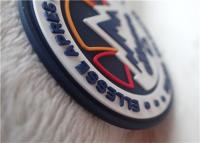 China Custom Round Silicone Patches for Clothing - 500pcs MOQ, Temperature Resistant 80-300°C, Eco-Friendly Material for sale