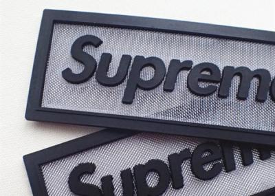 China Custom Soft Rubber Silicon Metal Labels for Garments - 15-20 Day Lead Time with Eco-Friendly Materials for sale