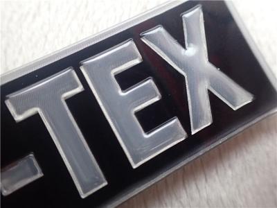 China Reflective TPU Custom Clothing Patches Environmentally Friendly for sale