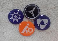 China Custom Round Epoxy Patches for Car Logo Furniture Trademark 3M Adhesive 500 PCS MOQ for sale