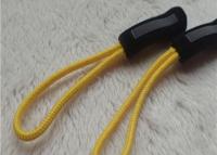 China Reflective Strip Silicon Zipper Puller 5cm Eco Friendly Custom Logo for sale