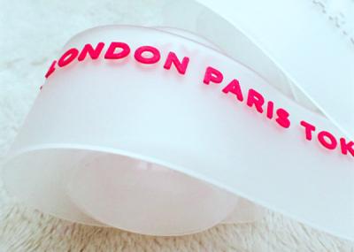 China Custom 3D Micro Injection Transparent PVC Patches 0.4mm Thickness for Headwear for sale