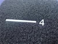 China Eco-Friendly Black Velcro Custom Hook & Loop Clothing Patch with 1mm Hook-Tooth Bite and 10,000+ Cycle Lifetime for sale