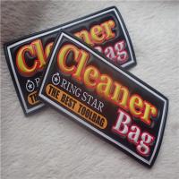 China Custom Soft TPU Patches 72x35mm with Sewing Line for Fashion Bags and Clothing Decoration for sale