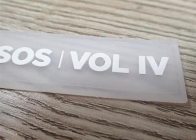 China Custom 3D Silicone Rubber Patch with Logo Printing - 500pcs MOQ, 8-12 Day Production for sale