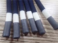 China Non Elastic Polyester Rope Grey White Coating 2mm for Garment Puller for sale