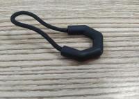China Custom PVC Zipper Puller for Backpack Bags Outdoor Jackets Non-Slip Slider 100pcs for sale