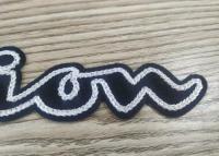 China Custom Iron-On Sew-On Chenille Letters Patches for Towels, 100% Cotton, Eco-Friendly, Durable for sale