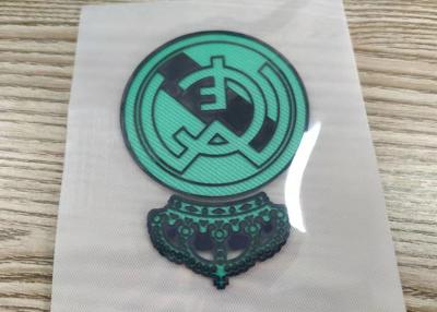 China Custom Screen Printing Embossed TPU Patches for Football Club Logos - 150°C Heat Transfer, Custom Sizes for sale