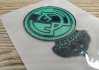 China Custom Screen Printing Embossed TPU Patches for Football Club Logos - 150°C Heat Transfer, Custom Sizes for sale