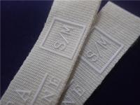 China Custom Printed Fabric Labels with Silicone Logo - Washable Sew-On Patches for Sports Clothing & Apparel for sale