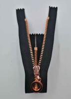 China Y Style Metal Teeth Zipper with Auto Lock for Workwear - 3# 5# 8# 10# Sizes Available for sale