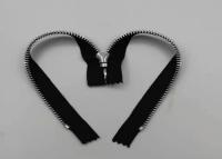 China Aluminum Round Teeth Zipper 3# 5# Size for Handbags and Garments with Custom Colors and Lightweight Design for sale