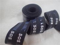 China Custom Logo Non-Deformation Bright Color Jacquard Elastic Webbing 20mm 30mm 35mm 50mm for Hats Accessories for sale