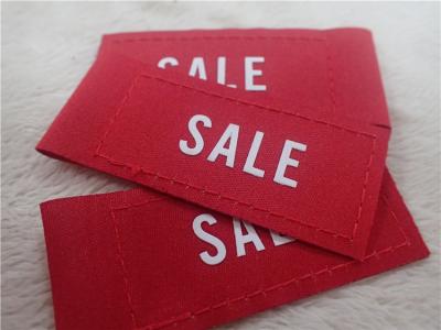 China Custom Silk Printed Woven Clothing Labels with 3D Logo - Washable & Eco-Friendly for Jackets & Garments for sale
