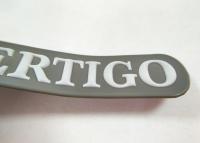 China Custom 3D Embossed Silicone Rubber Patch PVC Logo Patch for Garment Accessories for sale