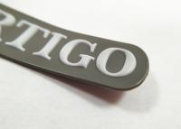 China Custom 3D Embossed Silicone Rubber Patch PVC Logo Patch for Garment Accessories for sale