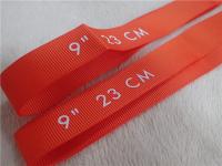 China Custom Screen Printing Tagless Labels for Clothing Eco Friendly Washable Fabric Ribbon 100 Percent for sale