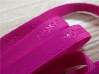 China Custom 3D High Frequency Elastic Webbing for Underwear 100% Polyester 200PCS for sale