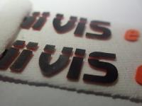 China Custom High Density Heat Transfer Label for Clothing Bags Hats 140-160C for sale