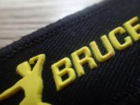 China Custom 3D Silicon Injection Woven Label Patches for Clothing Bags Hats 500pcs MOQ for sale