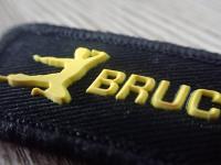 China Custom 3D Silicon Injection Woven Label Patches for Clothing Bags Hats 500pcs MOQ for sale
