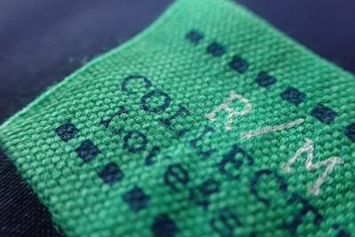 China Custom Woven Labels 3-110mm Width 0.5-3mm Thickness for Clothing Hats Bags Screen Printing for sale