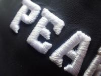 China Custom Embroidered Patches 100% Cotton for Clothes Luggage Bags Hats Caps OEM for sale