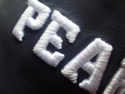 China Custom Embroidered Patches 100% Cotton for Clothes Luggage Bags Hats Caps OEM for sale