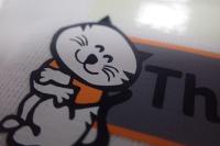 China Anti Sublimation Heat Transfer Fabric Labels for Work Wear Shinny and Matte Logo 140-160C for sale