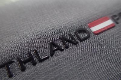 China 3D TPU Heat Transfer Clothing Labels for Polo Shirts Sportswear Custom Logo SGS BV Certified 20 Wash Cycles for sale