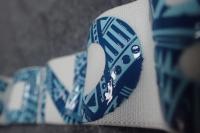 China Eco-Friendly Jacquard Elastic Band 38mm for Brassieres Gym Wear Custom Width for sale