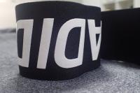 China Custom Elastic Band Silicone Screen Print for Underwear Gym Clothes 1000M MOQ for sale