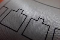 China Custom Screen Printing Ribbon Care Labels for Clothing - 50,000pcs Daily Capacity, 500pcs MOQ for sale