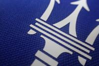 China Custom Ink Heat Transfer Patches 140°C-160°C Application with 3D Logo Effect for Sports Apparel for sale