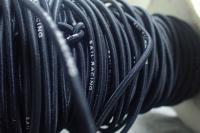 China 0.5mm Elastic Cord String Screen Printing Custom Logo Polyester Eco Friendly Durable 1000M MOQ for sale