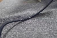 China 0.5mm Elastic Cord String Screen Printing Custom Logo Polyester Eco Friendly Durable 1000M MOQ for sale
