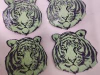 China Custom Iron On Heat Seal Rubber Patches for Garments Eco Friendly 1000pcs MOQ for sale