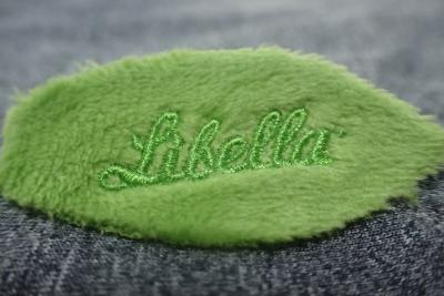 China Custom Embroidered Patches on Velvet Fabric OEM Iron On for Clothing Caps Hats 3D Texture for sale