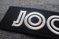 China Heat Cut Polyester Embroidered Badge - Custom Patches for Clothing & Caps with 500pcs MOQ for sale